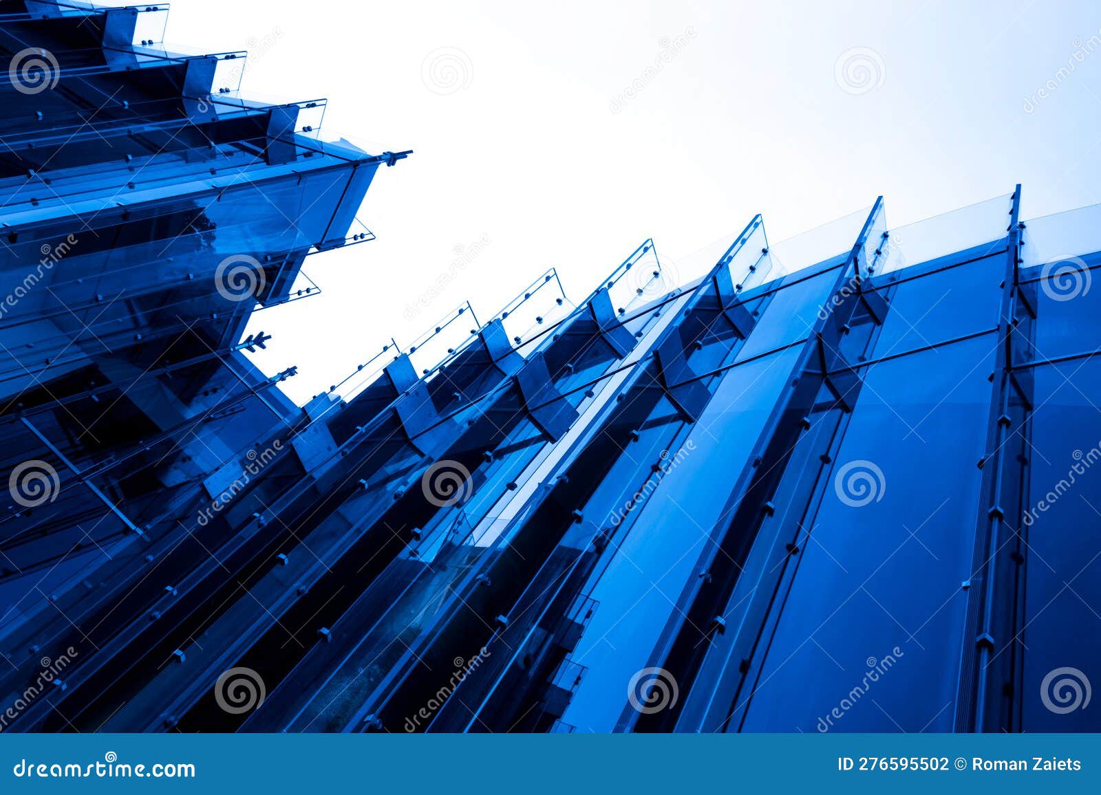 Modern Abstract Architecture and Details Background with Metal and ...