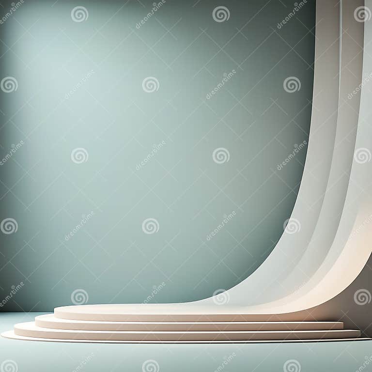 Modern Abstract Backdrop Featuring Sleek Curves and Gradients Stock ...