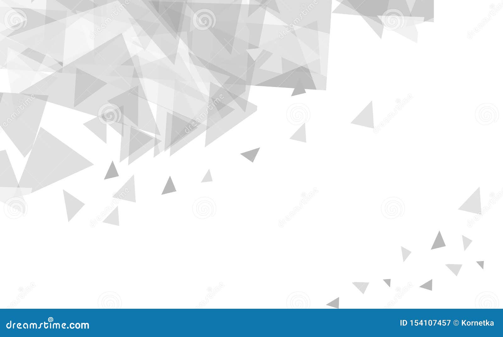 Modern Abstract Background of Chaotically Moving Triangles. Stock ...