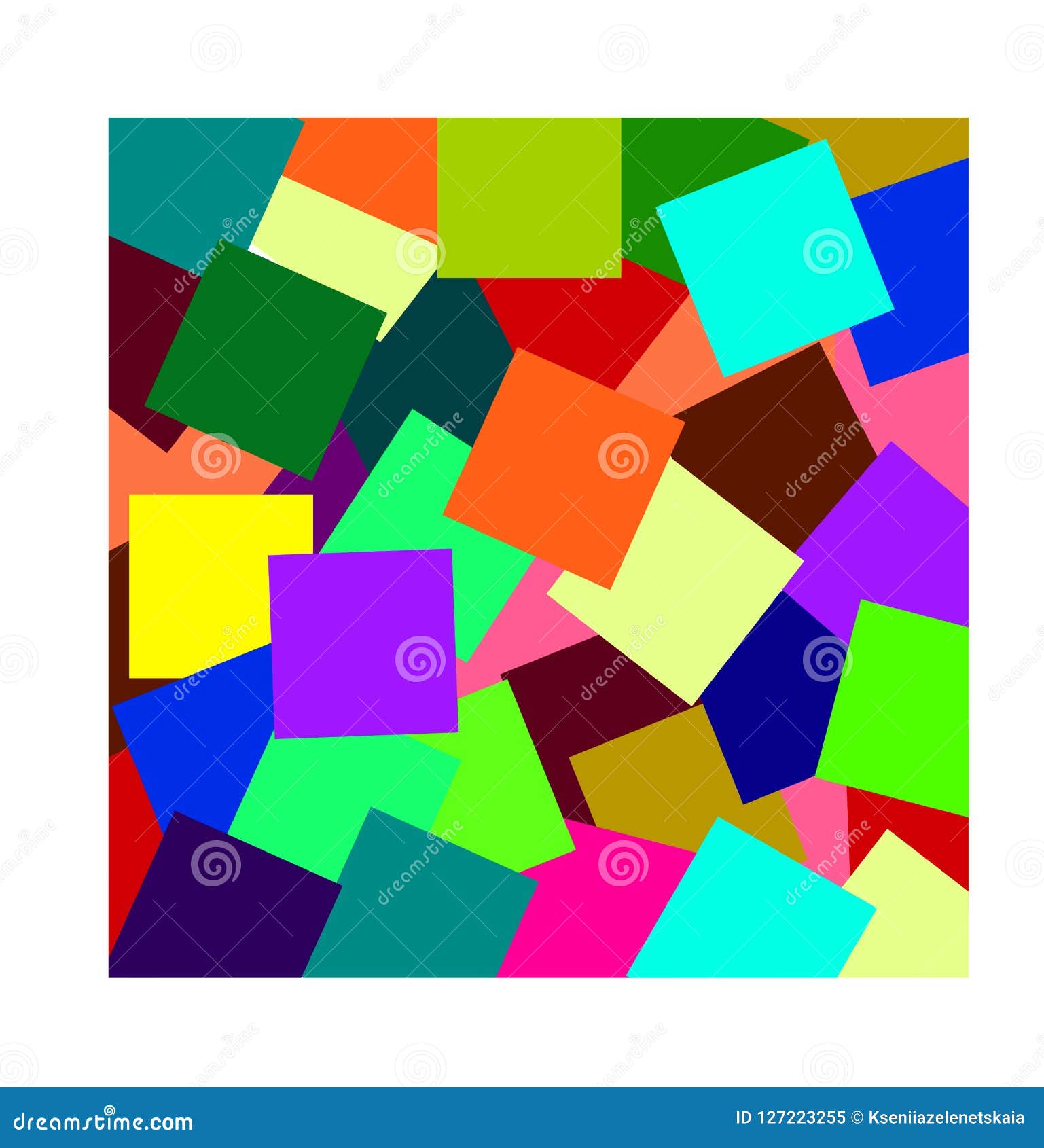 Abstract Colorful Modern Bright Background in Geometric Style . Stock ...