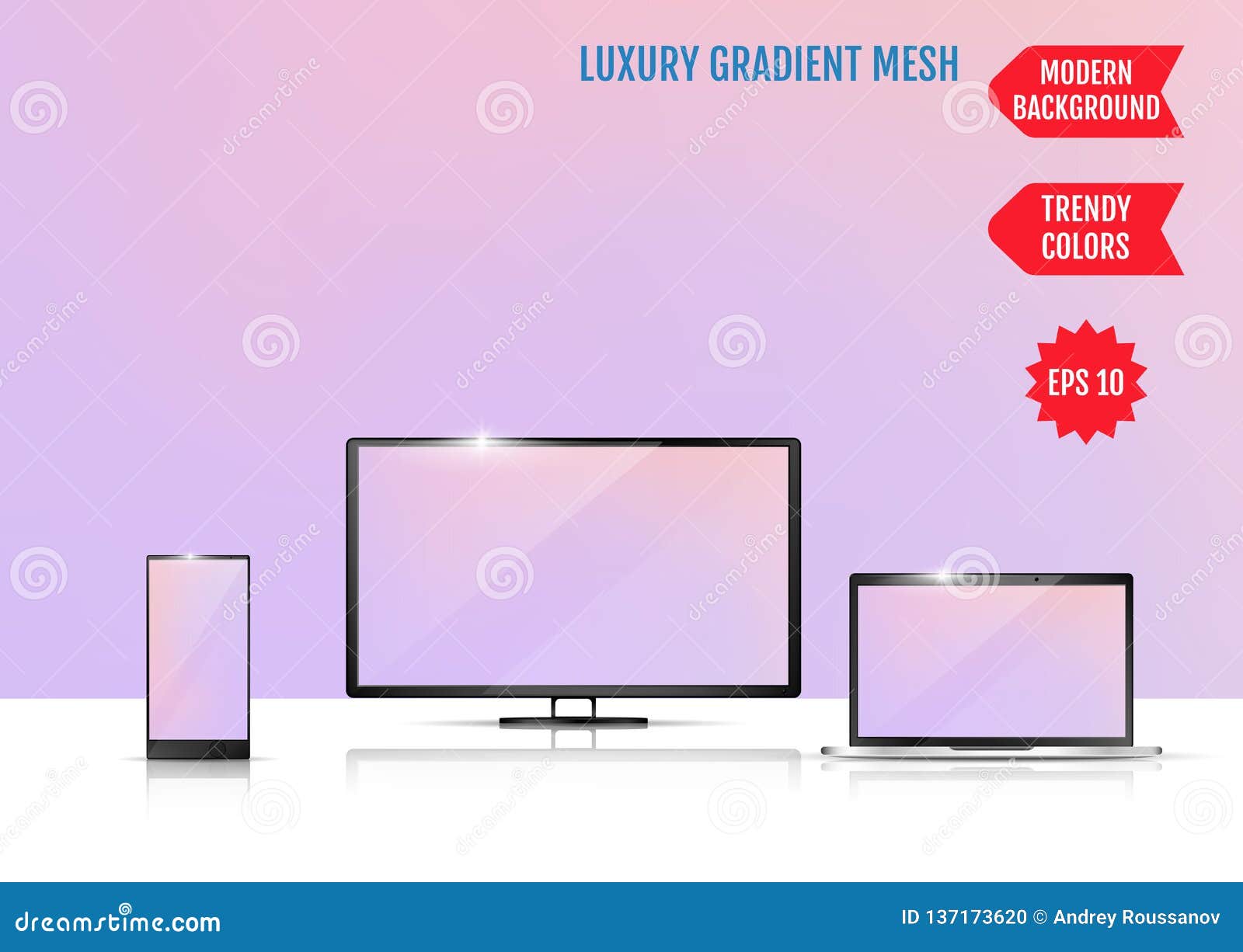 Modern Abstract Background. Colors Transition Concept. Gradient Mesh ...