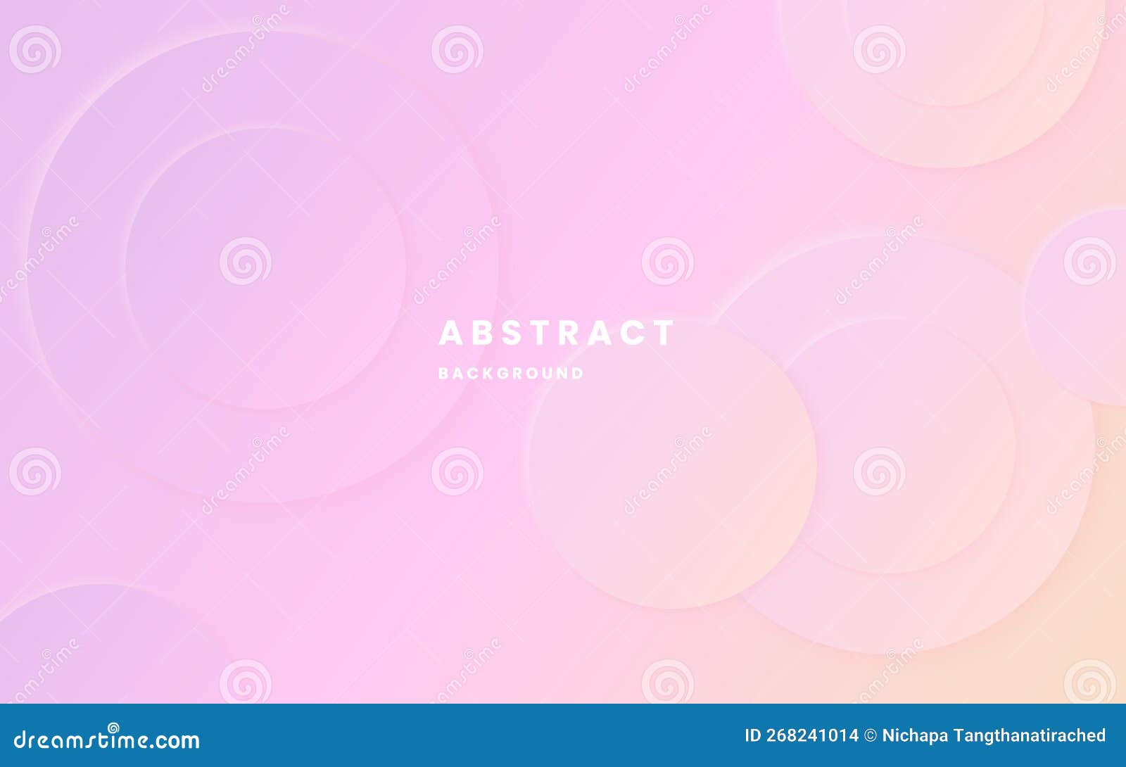 Modern Abstract Background Elegant Circle Shape Design. Pink Gradient ...