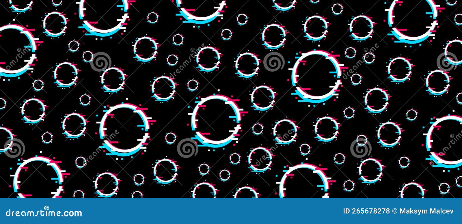 Modern Abstract Background with Glitch Elements. Vector Stock Vector ...