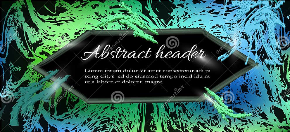 Modern, Abstract Background, Header Template for Website Header Stock ...