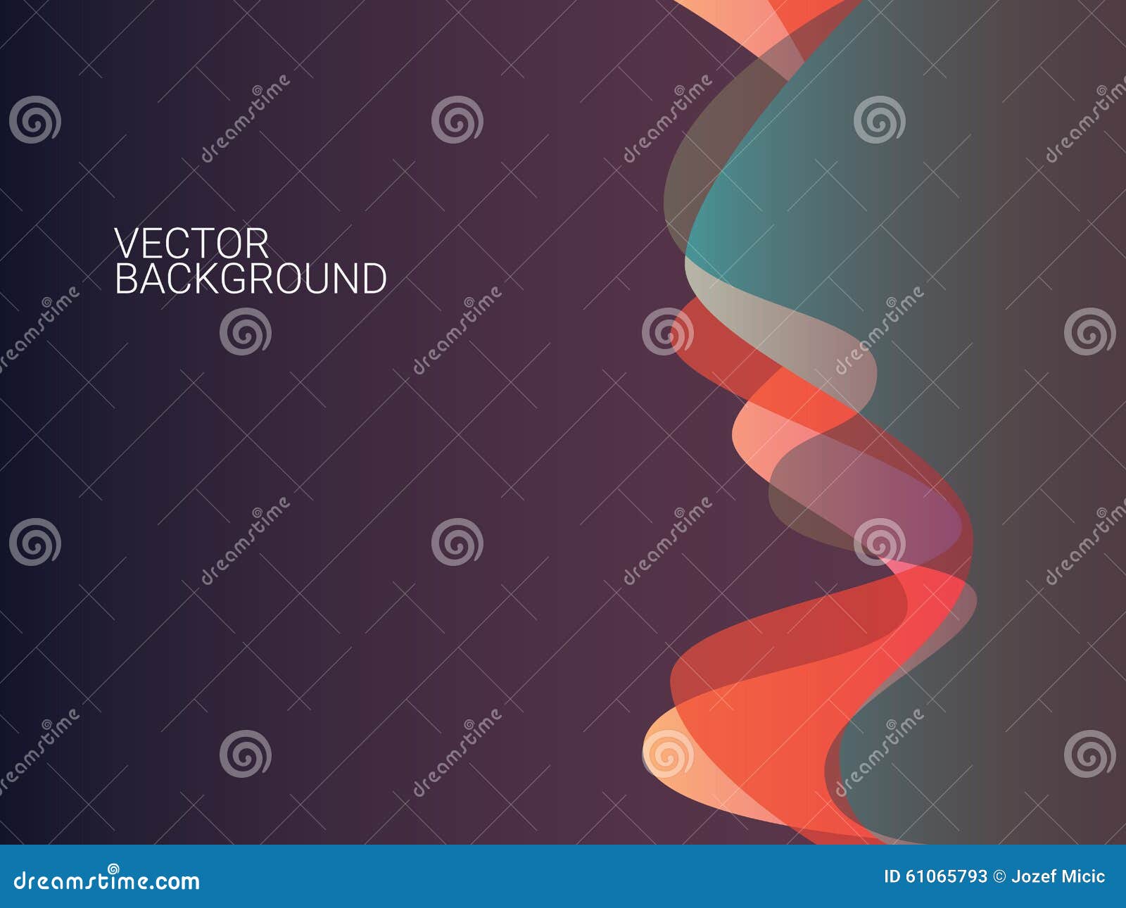 Modern Abstract Background, Overlay Waves Pattern Stock Vector ...