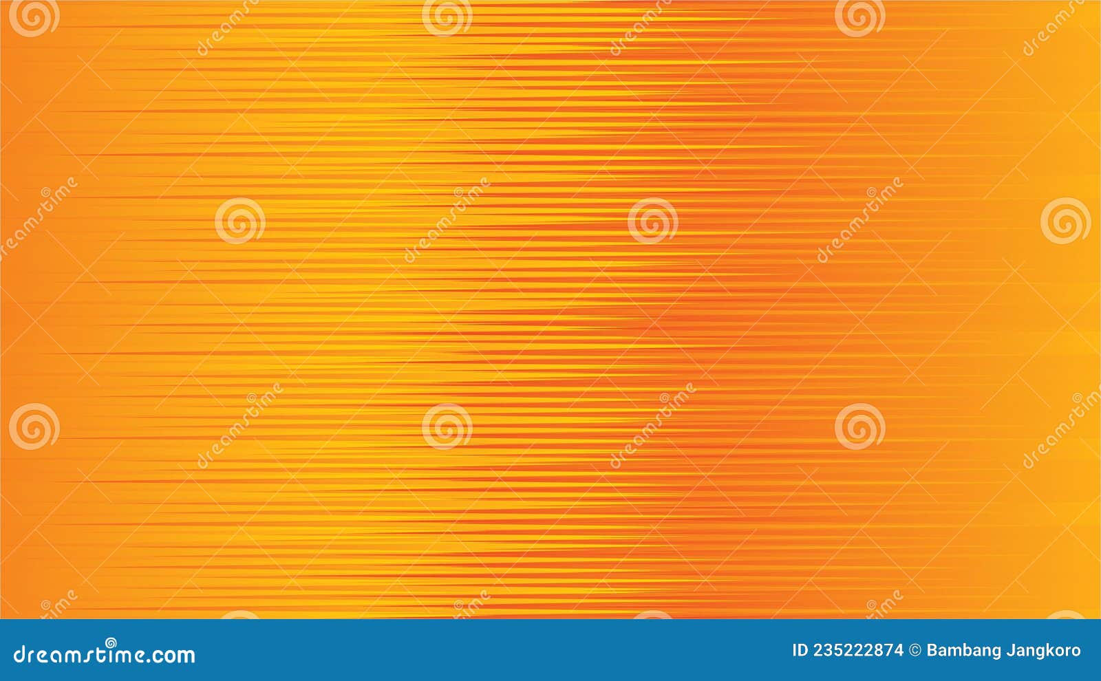 Abstract Orange Background. Horizontal Lines and Strips Stock Vector ...