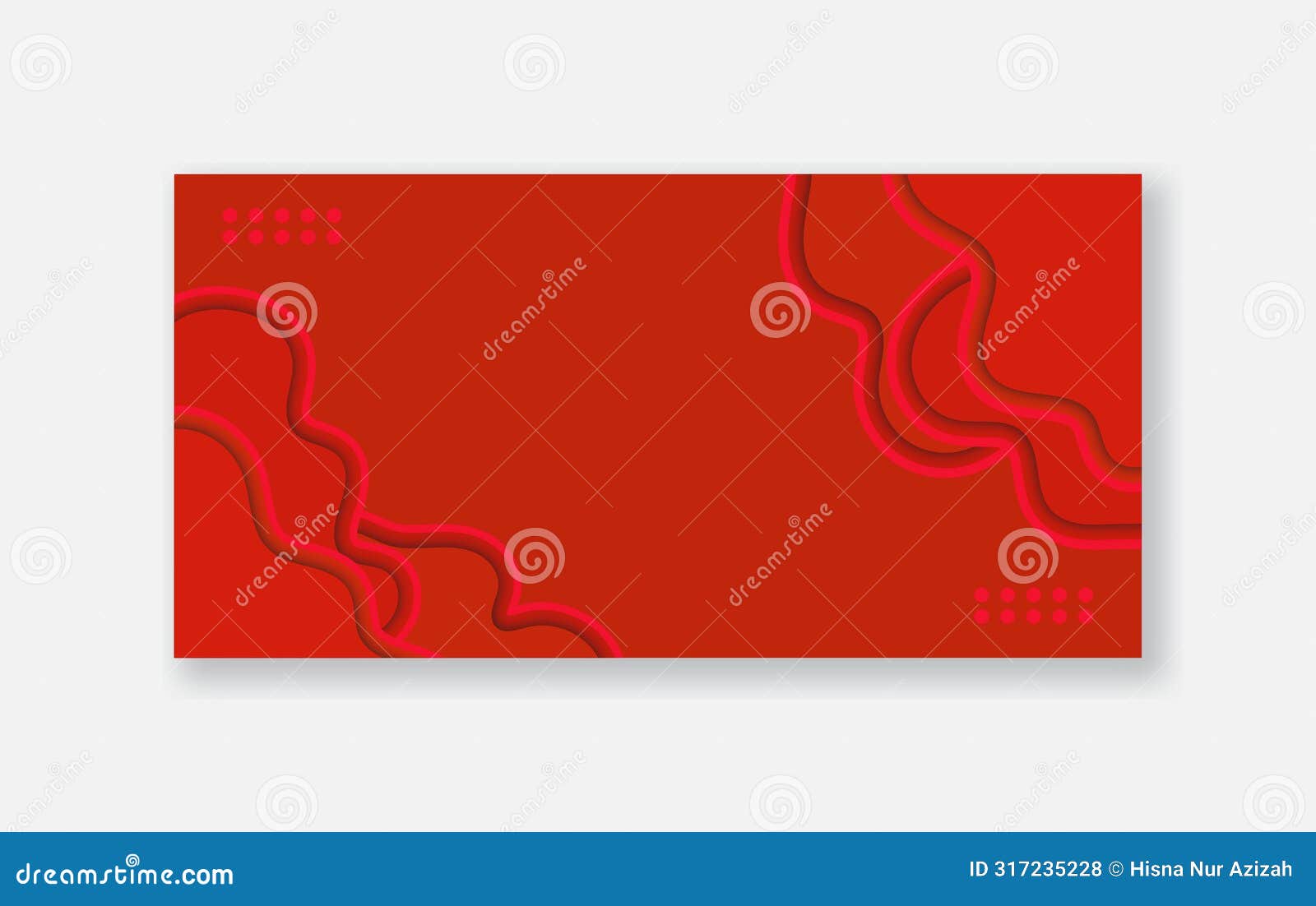 Modern Abstract Background Red Color Simple Curved Pattern Stock ...
