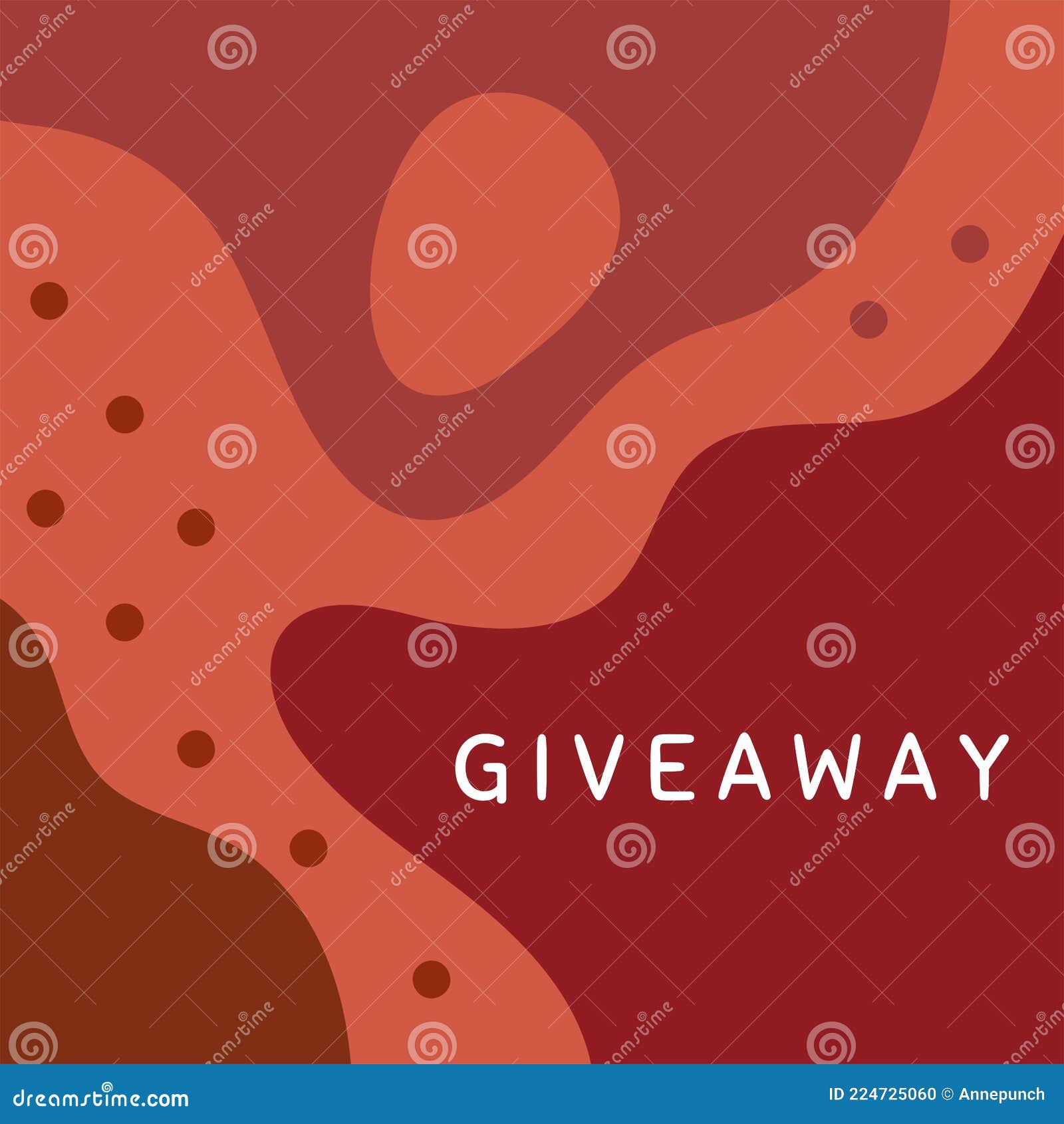 Modern Abstract Background with Text Giveaway. Stock Vector ...