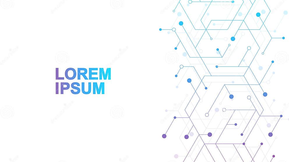 Modern Abstract Background with Triangle and Hexagon Shapes Pattern ...