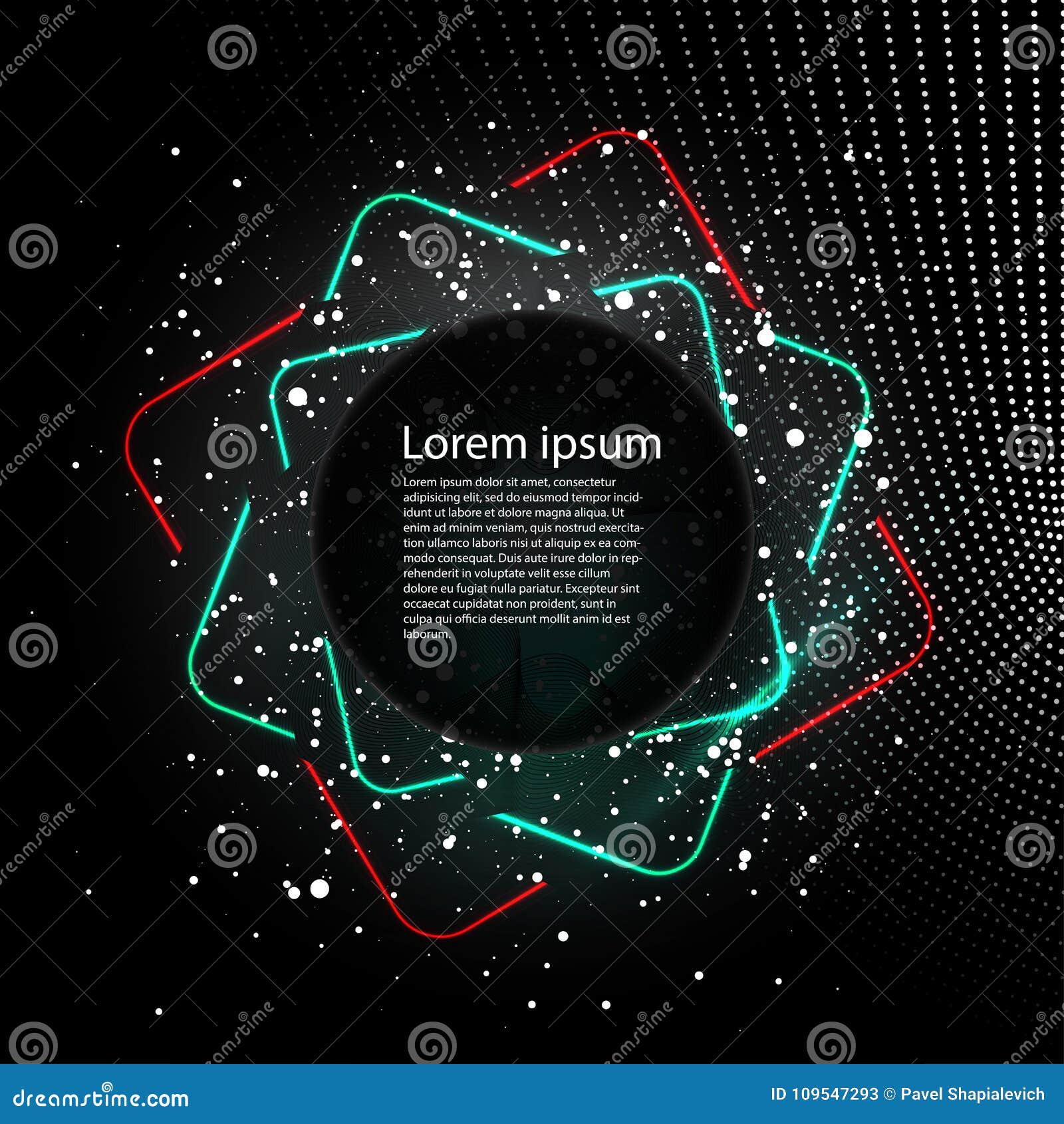 Modern Abstract Black Poster Stock Vector - Illustration of futuristic ...