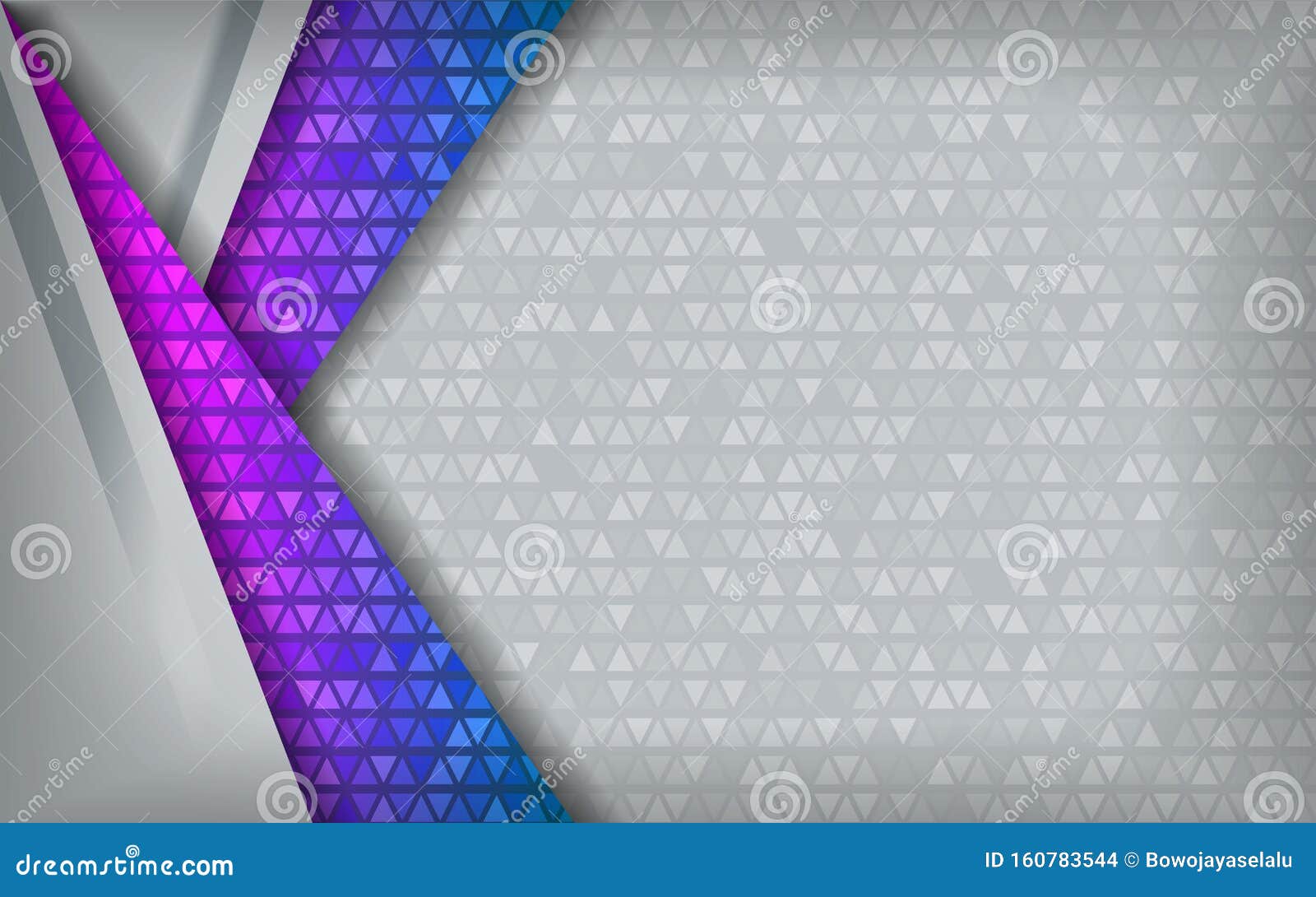 Modern Abstract Blue Purple Tech White with Overlap Background Stock ...