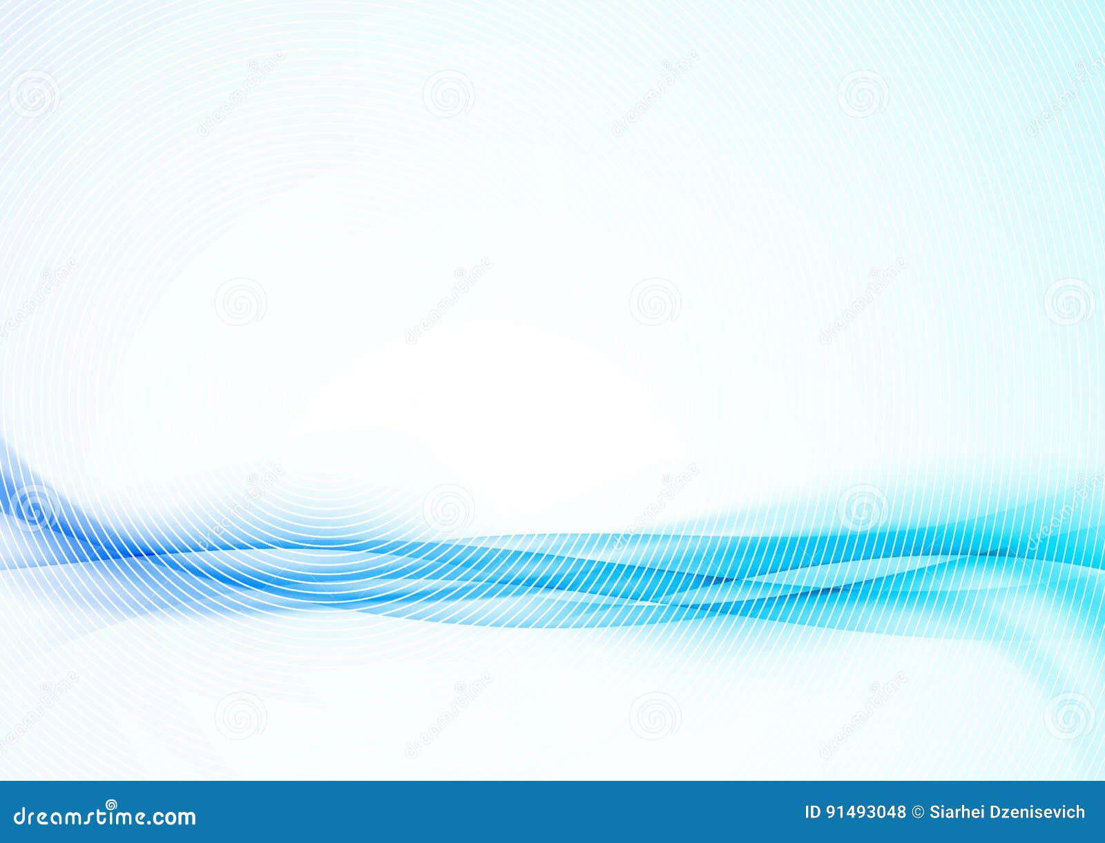Modern Abstract Blue Swoosh Background Wave Stock Vector - Illustration ...