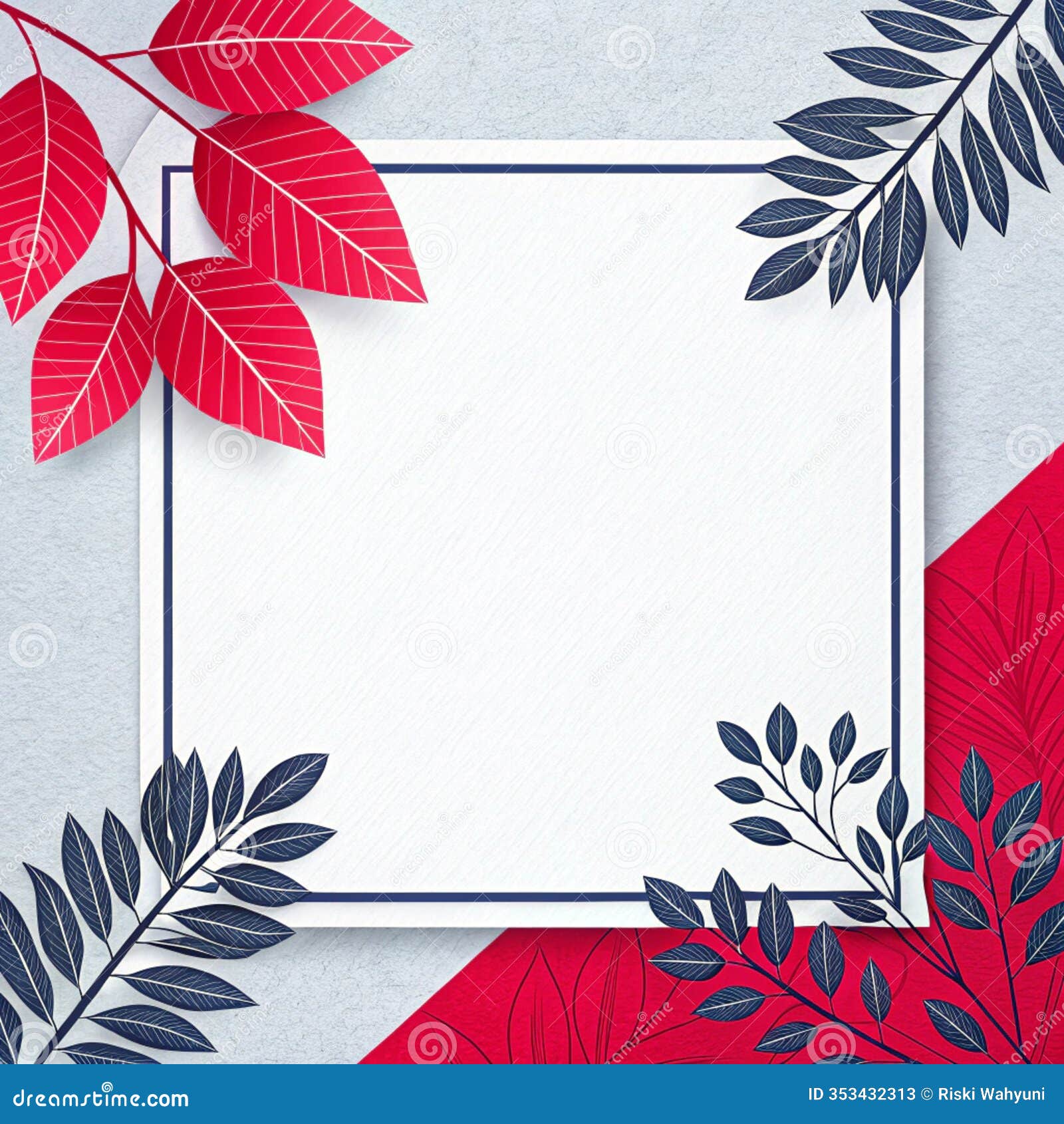 Modern Abstract Border Design with Paper Texture and Bold Contrast ...