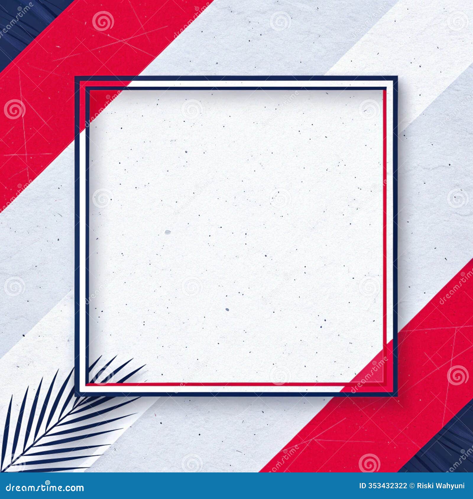 Modern Abstract Border Design with Paper Texture and Bold Contrast ...