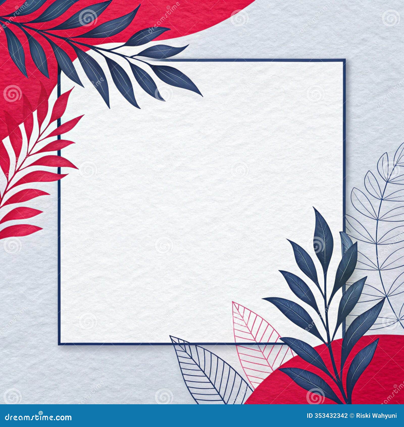 Modern Abstract Border Design with Paper Texture and Bold Contrast ...