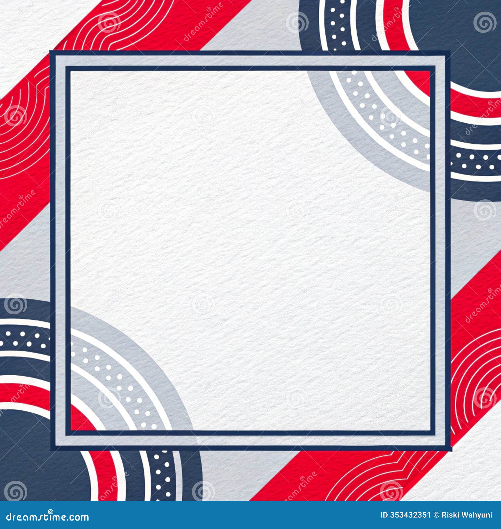 Modern Abstract Border Design with Paper Texture and Bold Contrast ...