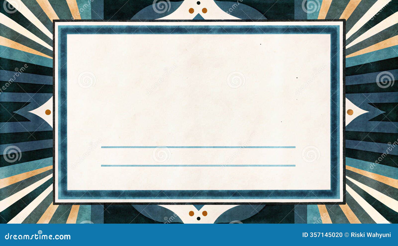 Modern Abstract Border Design with Paper Texture and Cool Contrast ...