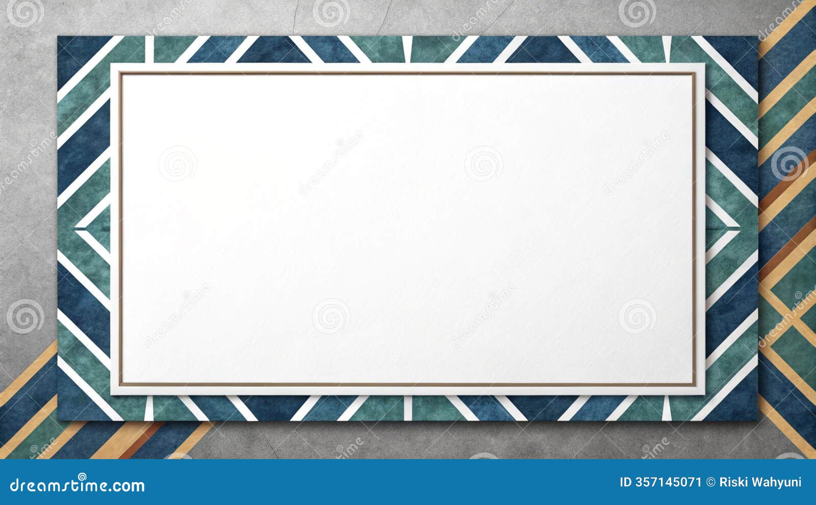 Modern Abstract Border Design with Paper Texture and Cool Contrast ...