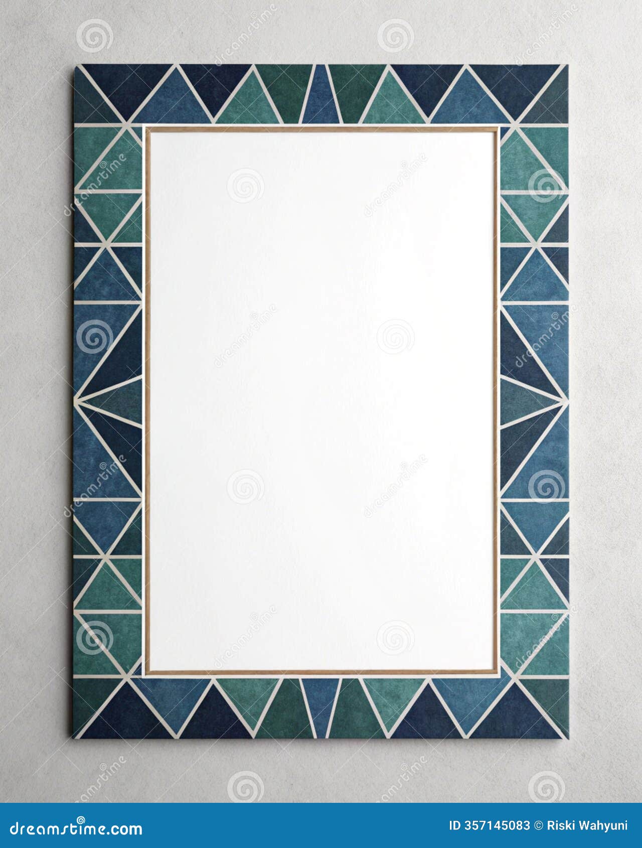 Modern Abstract Border Design with Paper Texture and Cool Contrast ...