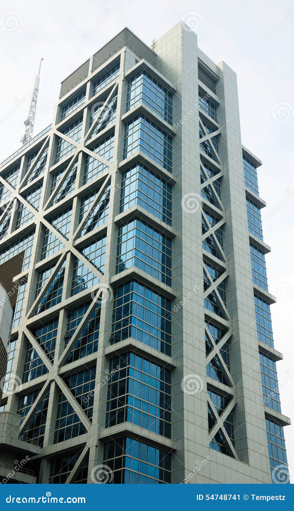 Modern Abstract Building stock image. Image of outdoors - 54748741