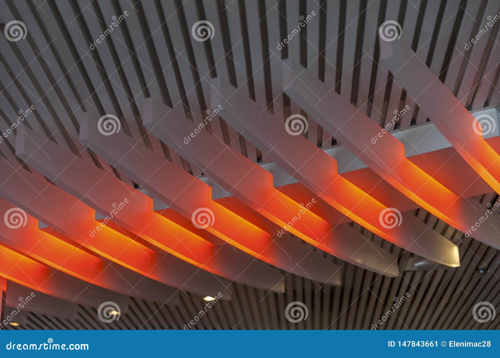 Ceiling Decor Architecture. Isolated Stock Image - Image of interiors ...