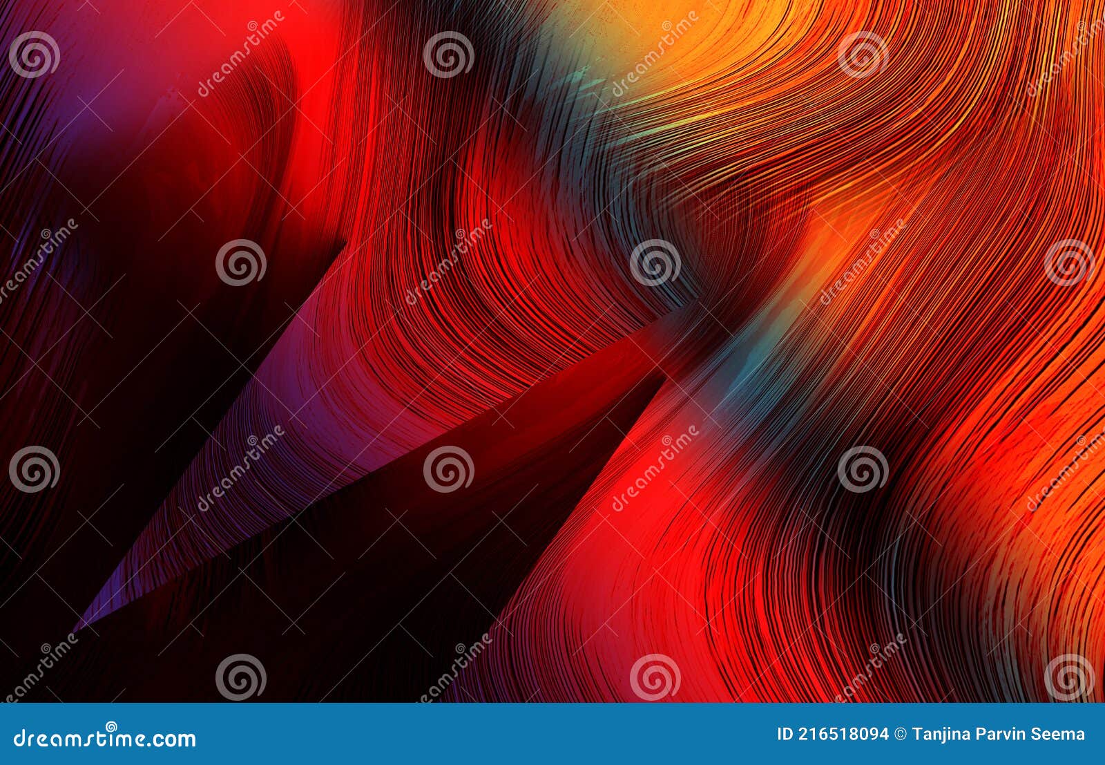 Modern Abstract Colorful Background with Copy Space Stock Illustration ...