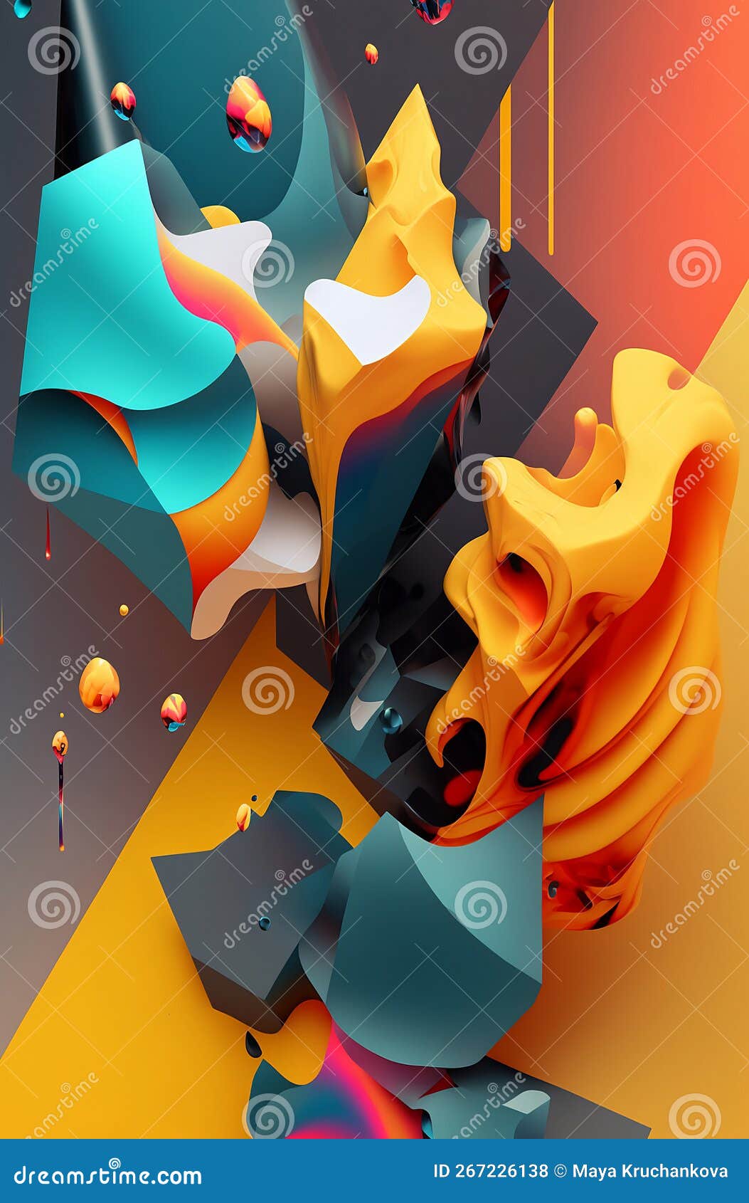 Modern Abstract Colorful Background Wallpaper Stock Illustration ...