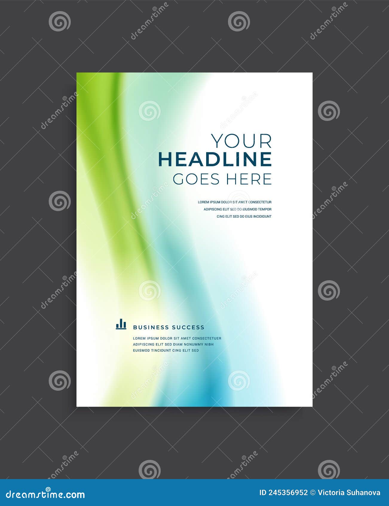 Modern Abstract Cover Design Template. Stock Vector - Illustration of ...