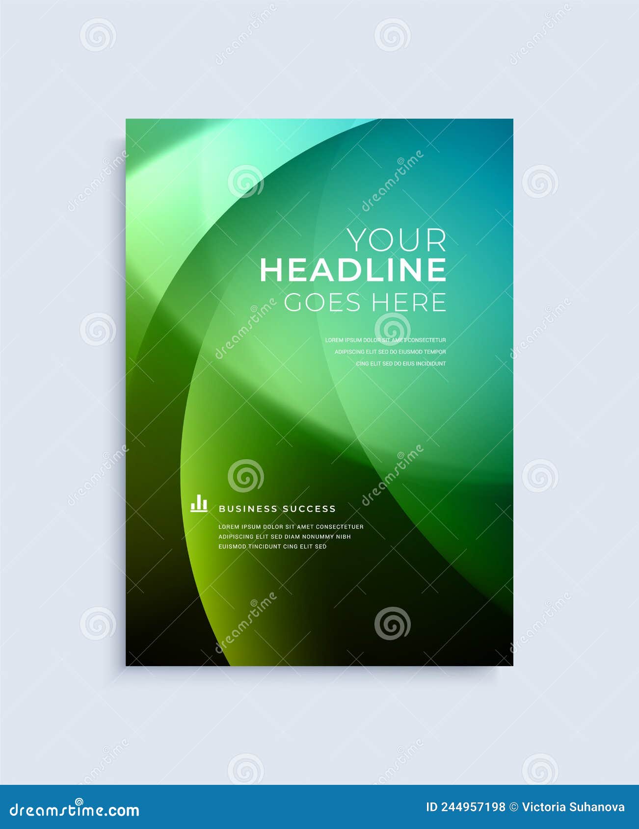 Modern Abstract Cover Design Template. Stock Vector - Illustration of ...