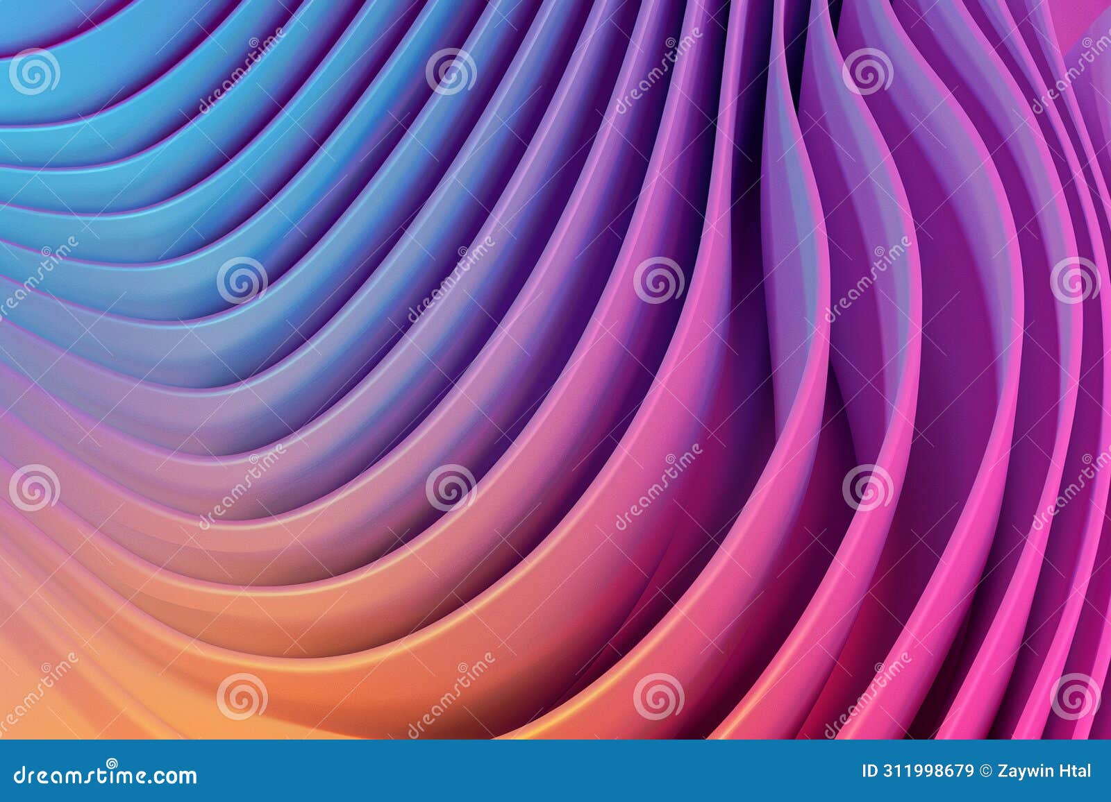 Modern Abstract Curve Background Stock Illustration - Illustration of ...