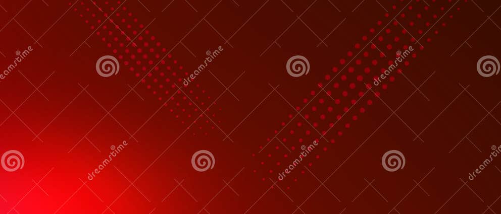 Modern Abstract Dark Red Banner Background Stock Illustration ...