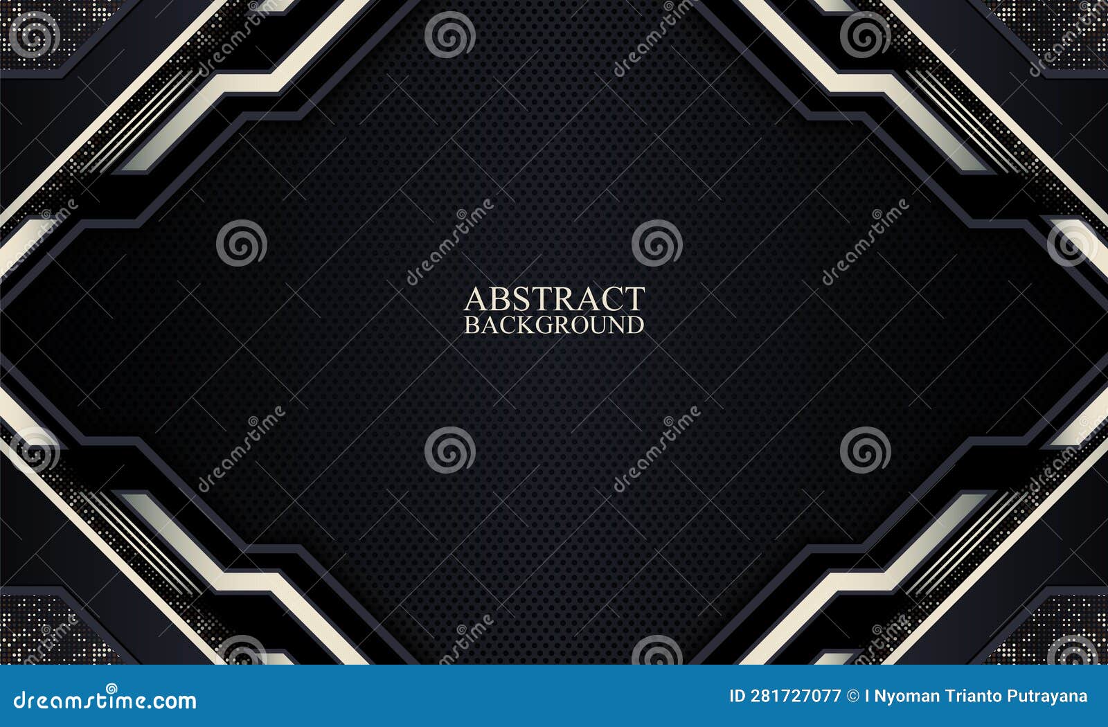 Modern Abstract Dark Technology Background Stock Vector - Illustration ...