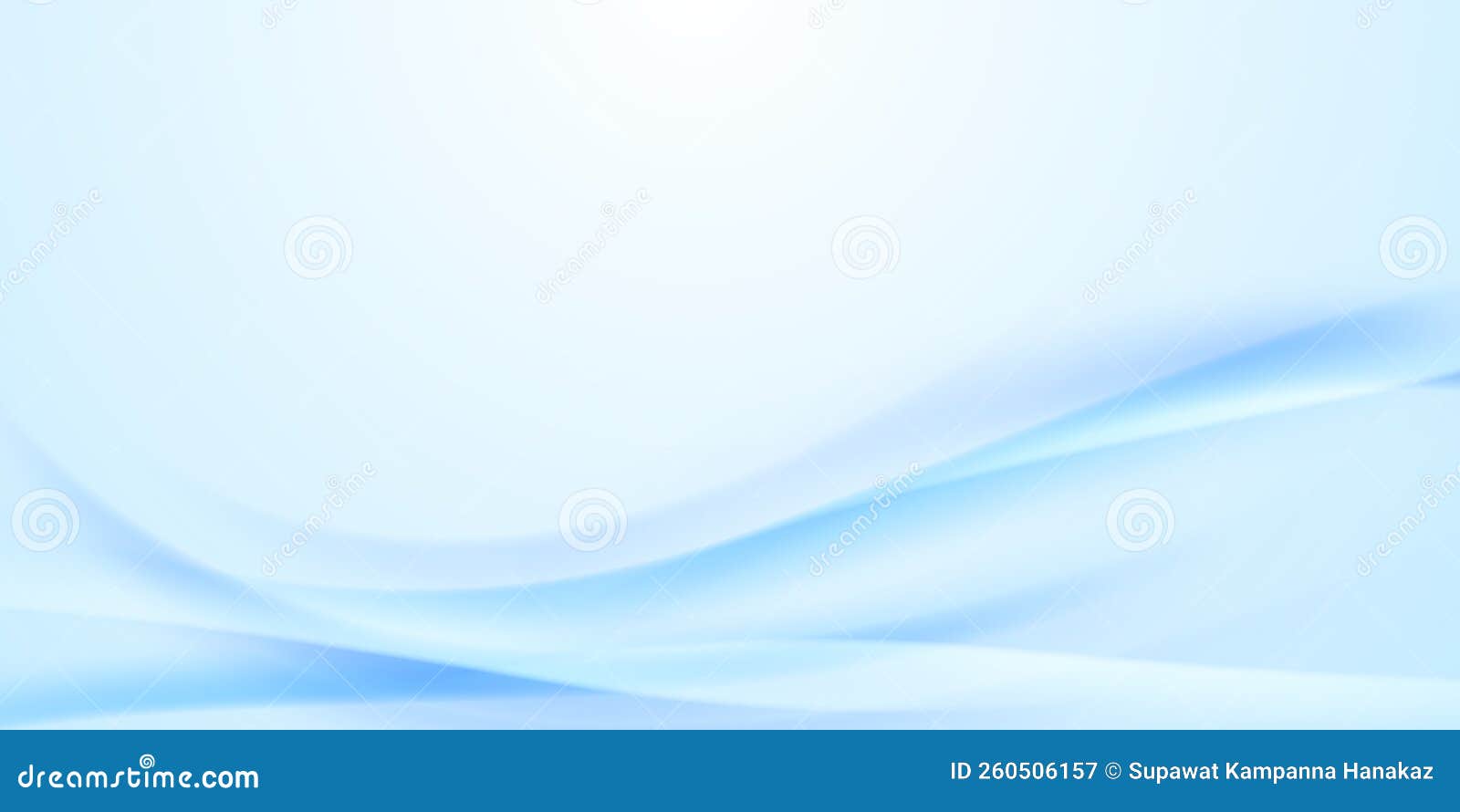 Modern Abstract Design Blue Wave Background Vector Illustration Stock ...