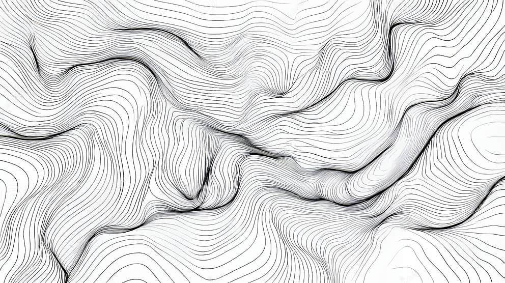 Modern Abstract Design with Lines, a Contemporary Pattern, and an ...