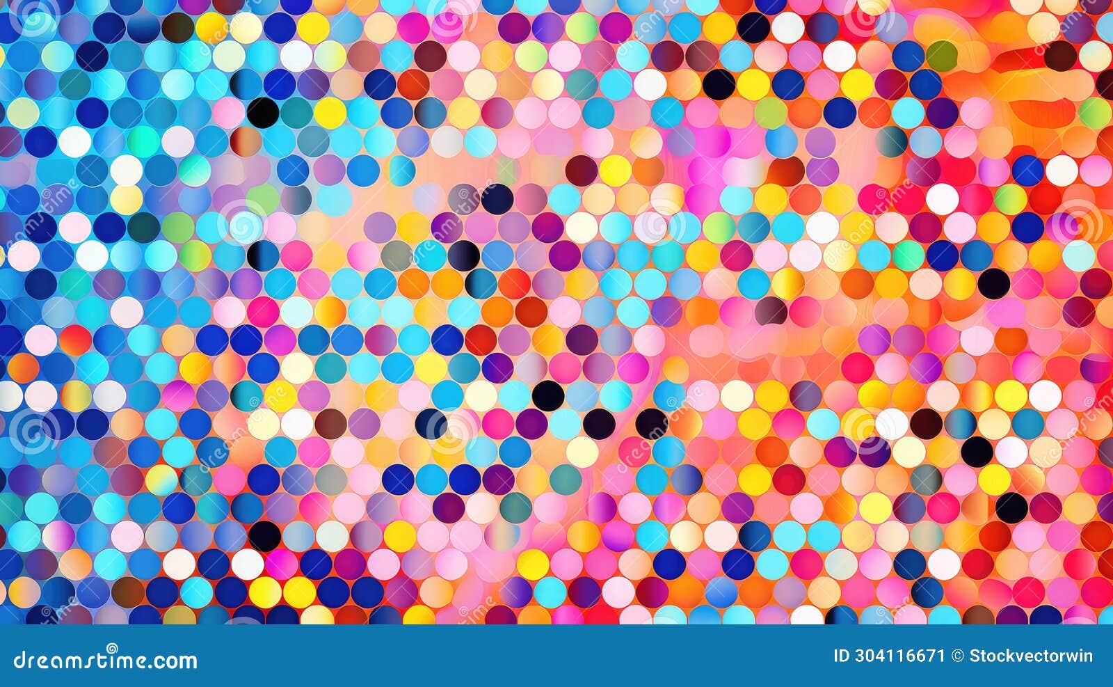 Modern Abstract Dots Background Stock Illustration - Illustration of ...