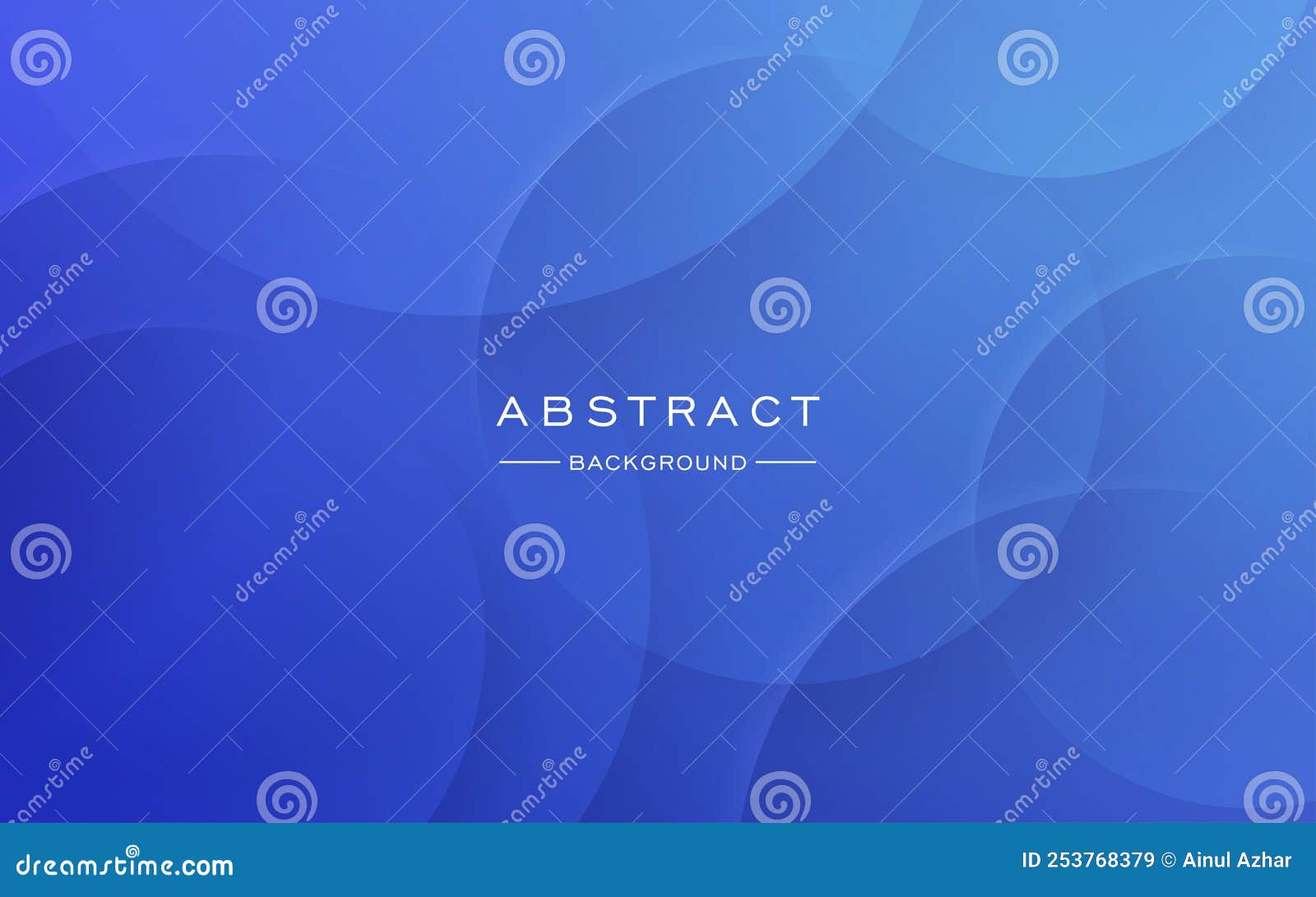 Modern Abstract Dynamic Blue Gradient Circle Shape Shadow and Light ...