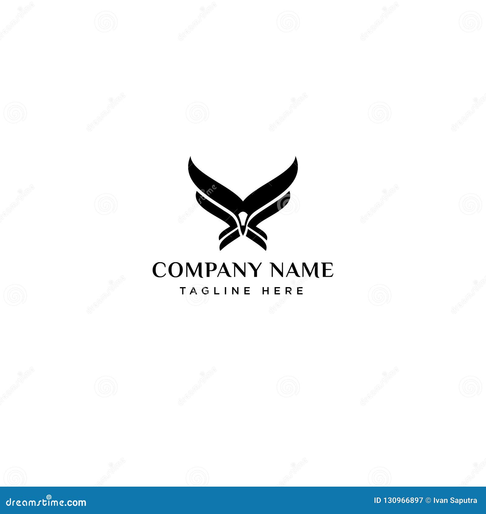 Eagle Logo Design Inspiration - Hawk Logo Design Inspiration Stock ...