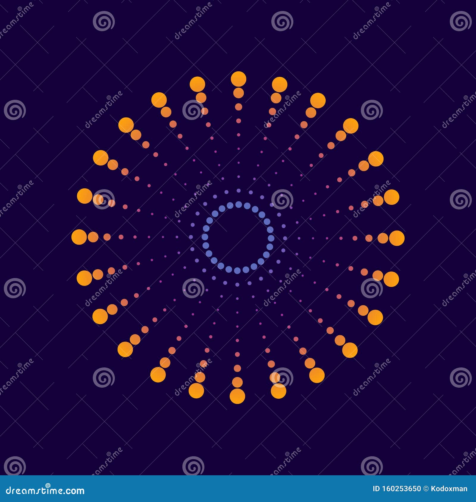 Modern Abstract Firework Spark Light Beam Design Template Stock Vector ...