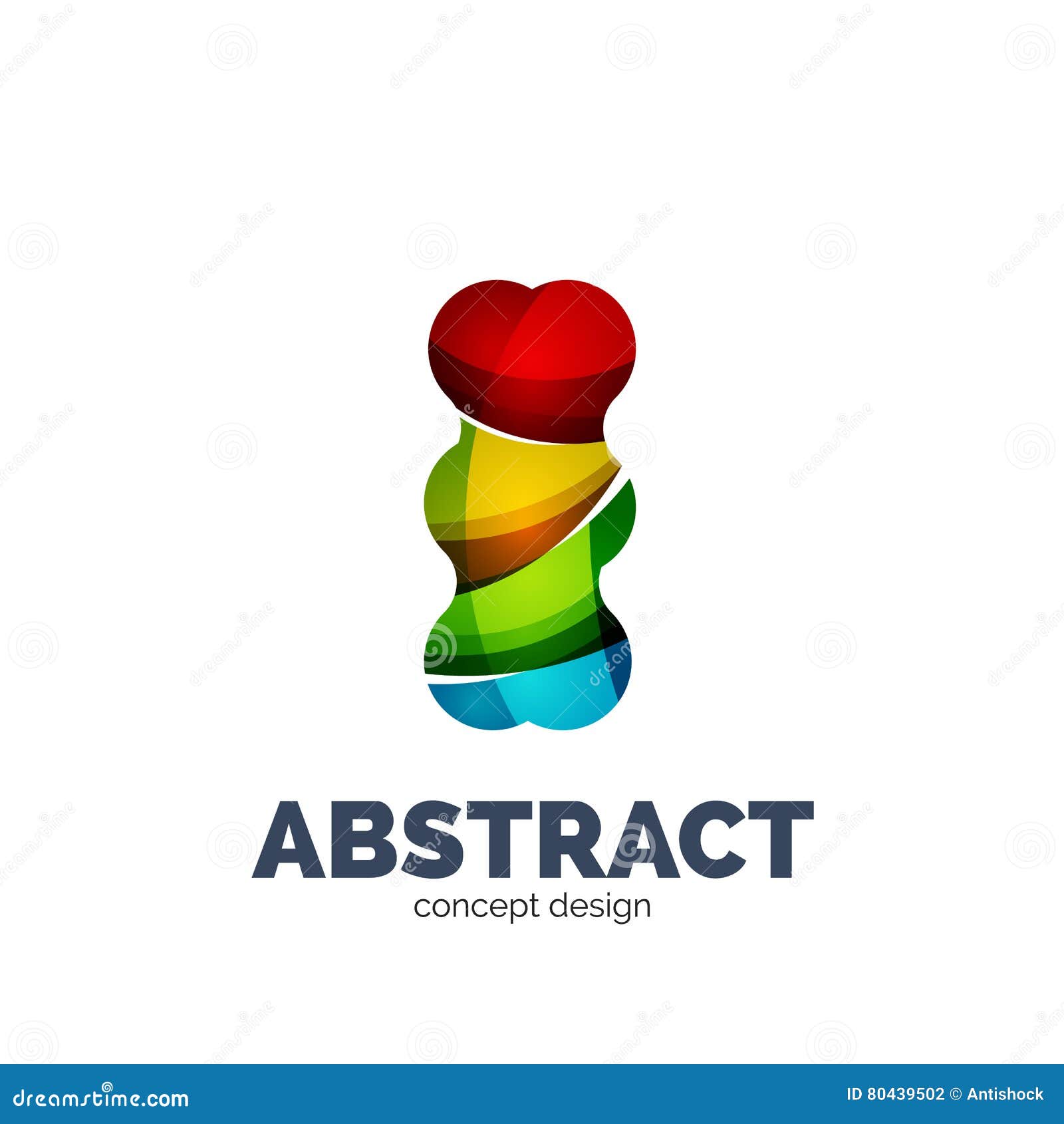 Modern Abstract Futuristic Logo Stock Vector - Illustration of layout ...