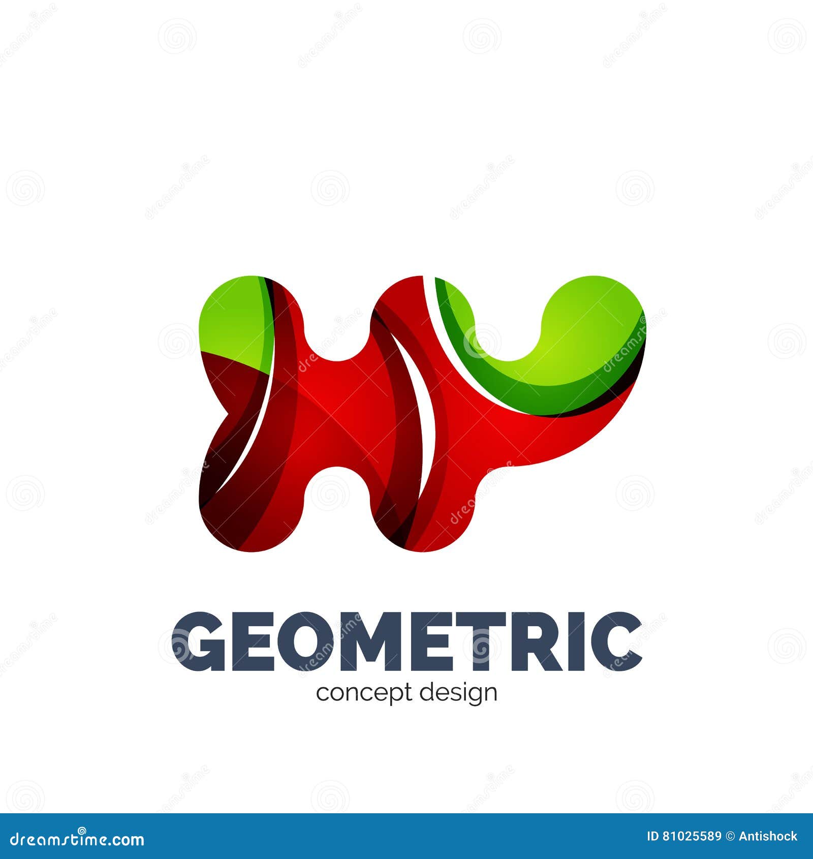 Modern Abstract Futuristic Logo Stock Vector - Illustration of badge ...