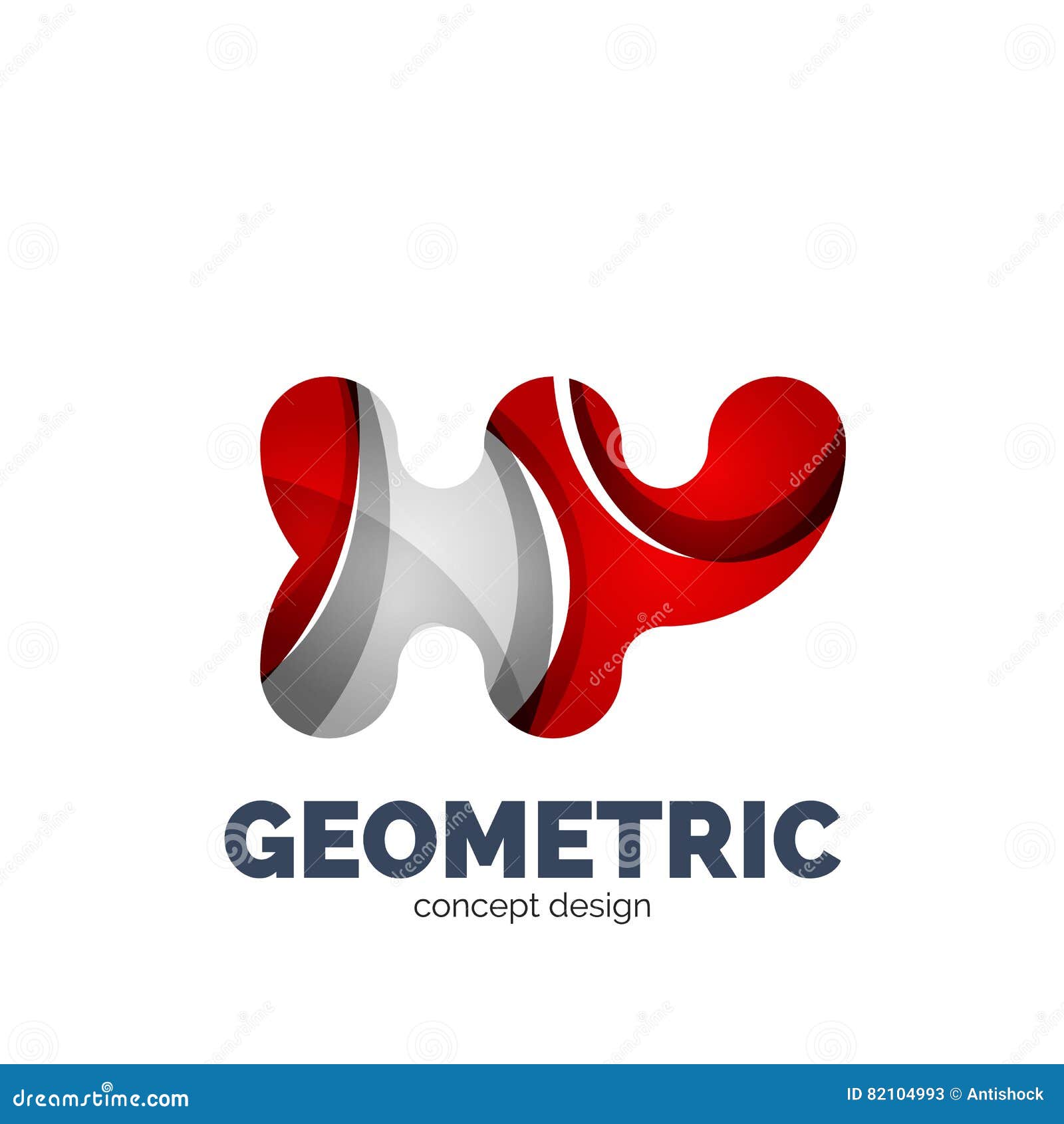 Modern Abstract Futuristic Logo Stock Vector - Illustration of logos ...