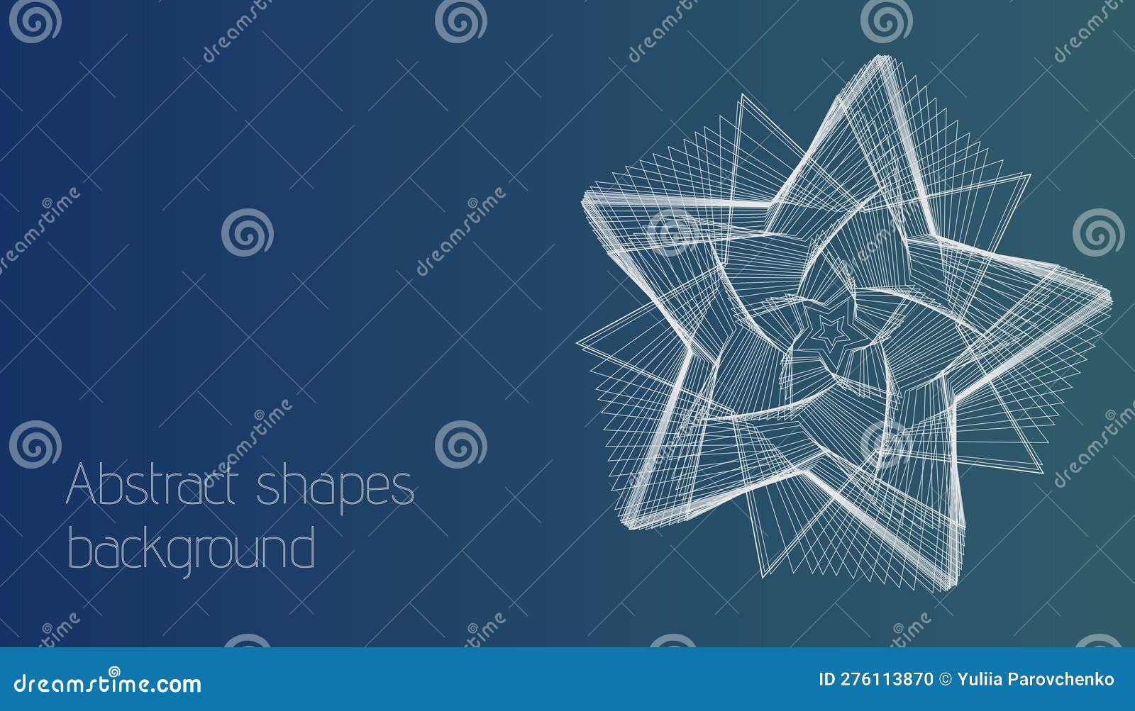 Modern Abstract Geometric Shapes Background. Stock Vector ...