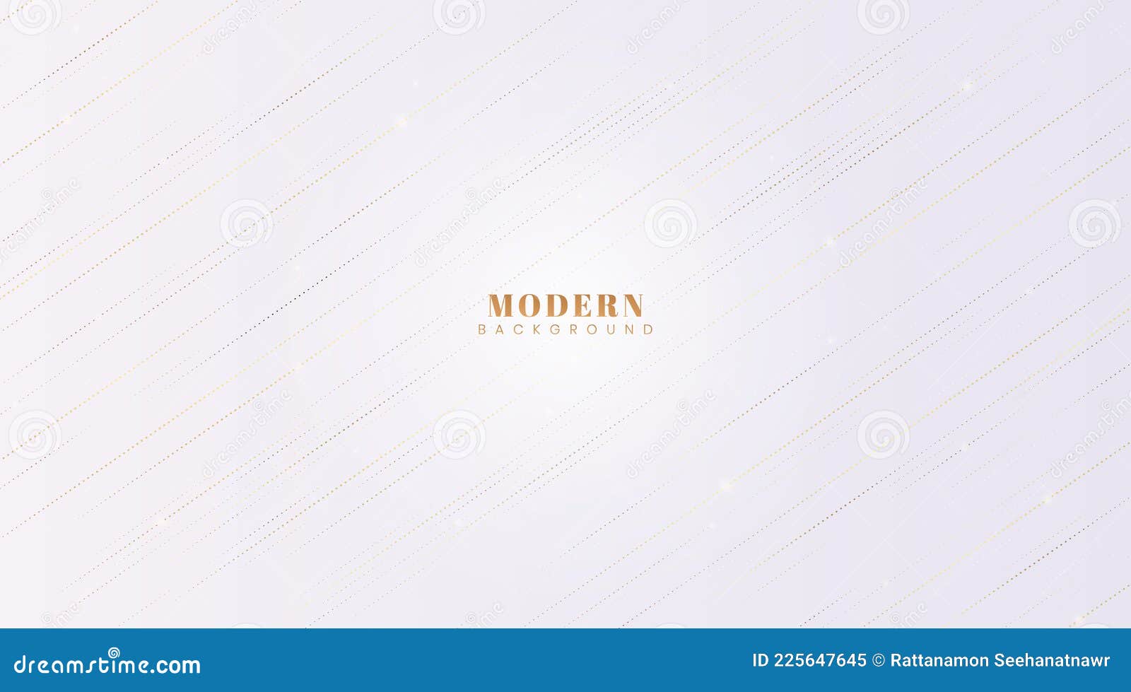 Modern Abstract Gold Glittering Diagonal Dashed Line Pattern on White ...