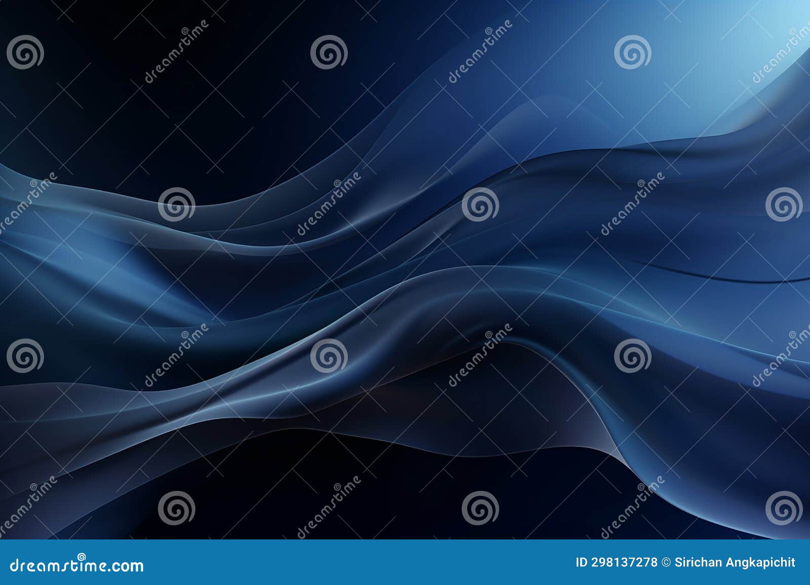Modern Abstract Gradient Dark Navy Blue Banner Background Stock ...
