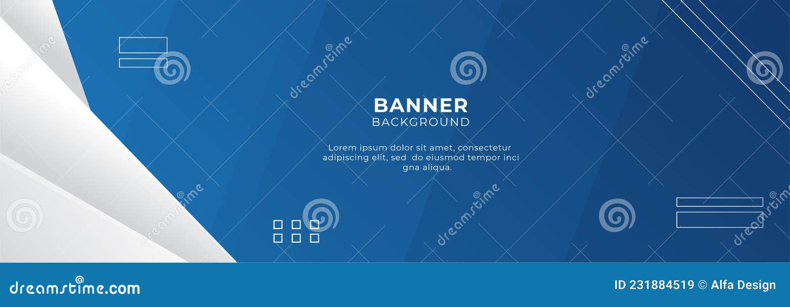 Modern Abstract Gradient Dark Navy Blue Technology Banner Background ...