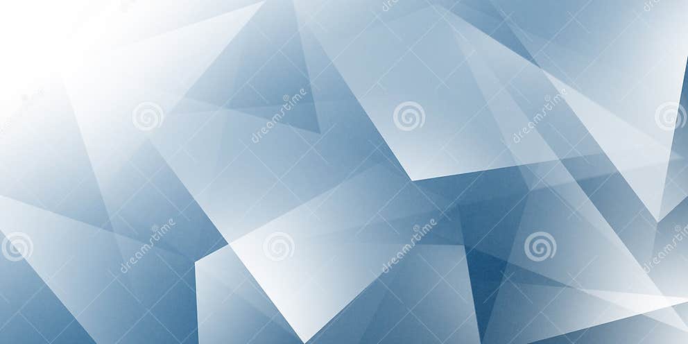 Modern Abstract Gradient Light Navy Blue Triangle Banner Background ...