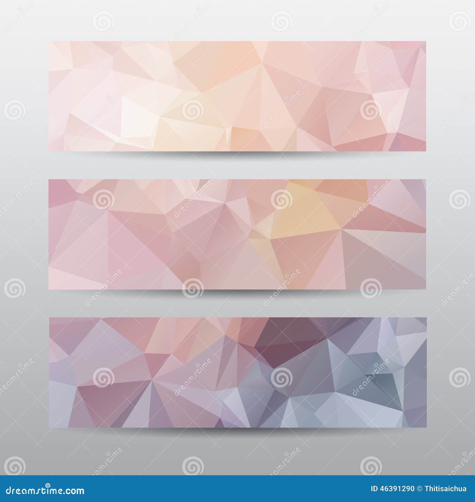 Modern Abstract Header for Design Work, Vector Illustration Stock ...