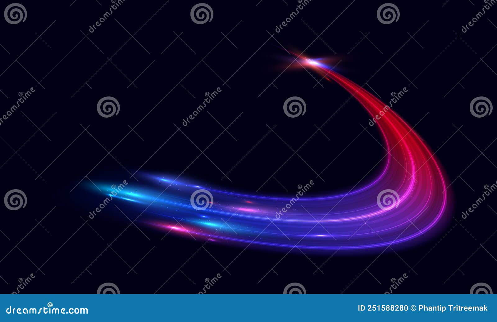 Modern Abstract High-speed Motion Effect. Vector EPS10. Stock Vector ...
