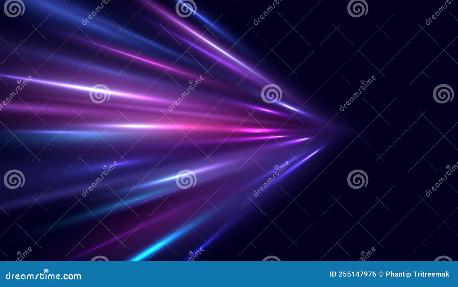 Modern Abstract High-speed Motion Effect. Futuristic Dynamic Motion ...