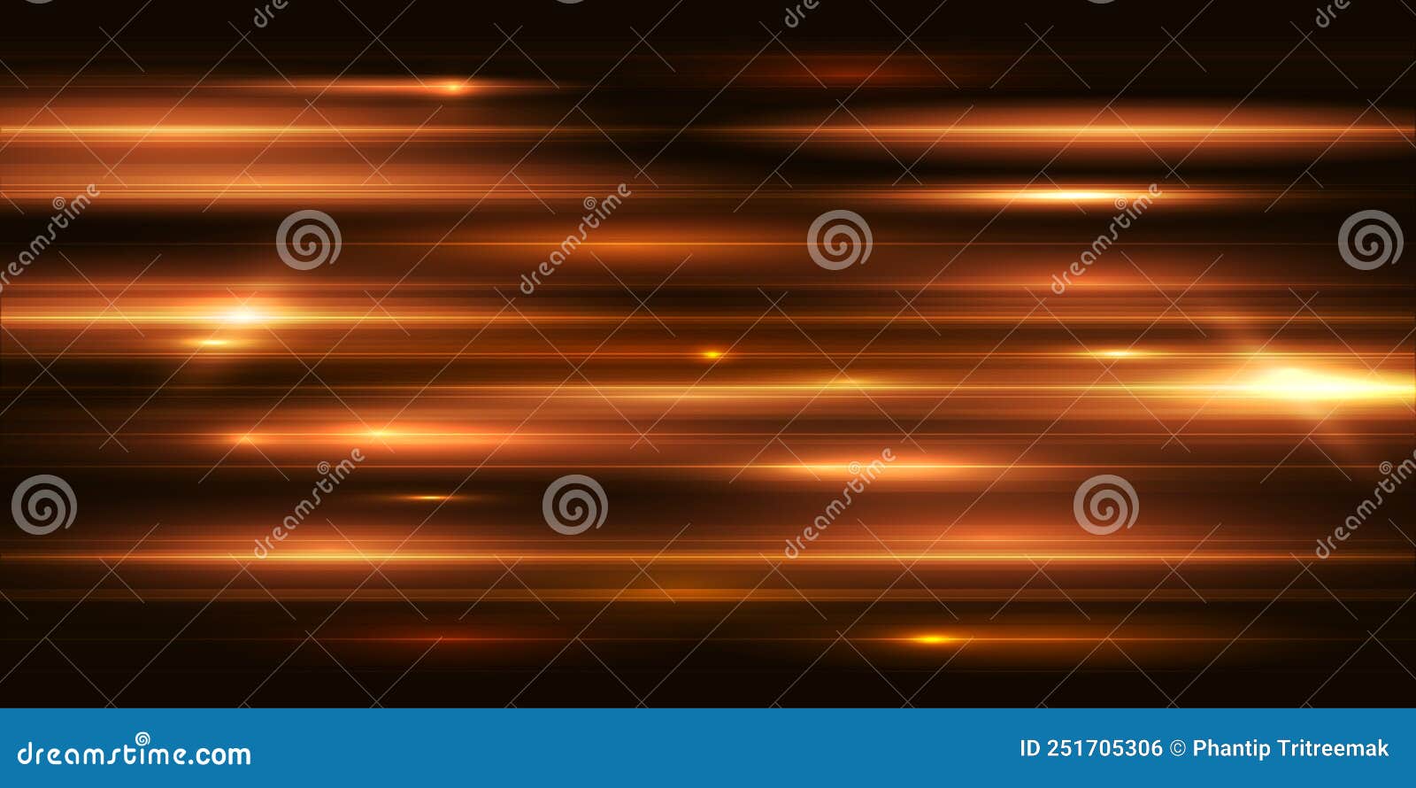 Modern Abstract High-speed Orange Light Effect. Technology Futuristic ...